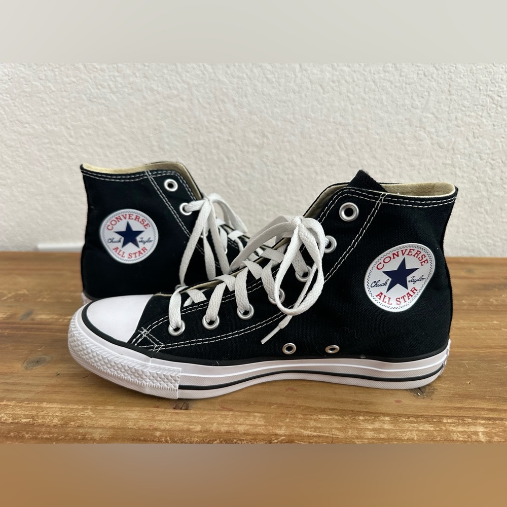 Original Converse Chuck Taylor All Star Black High Top - Gem